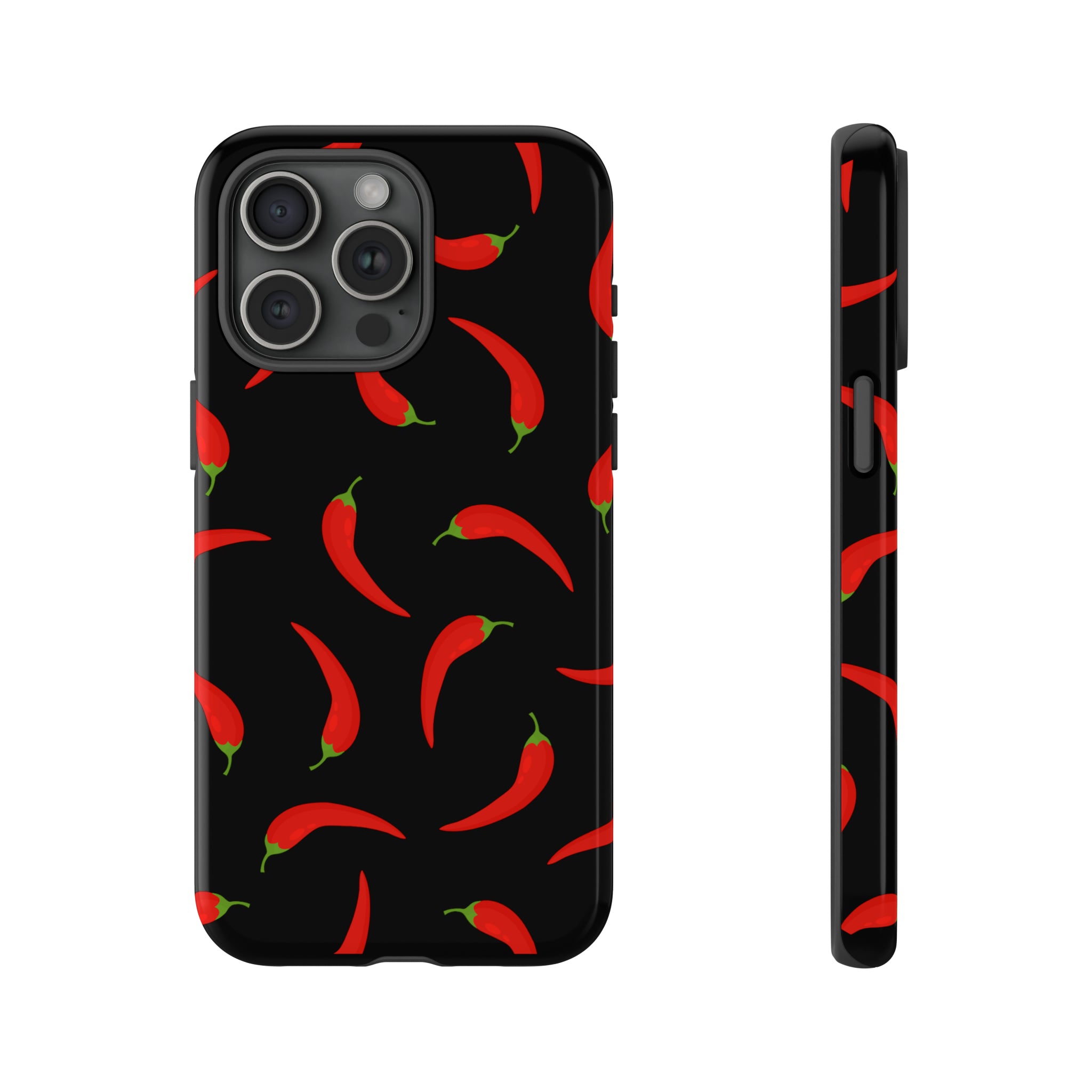 iPhone 15 Chili Pepper Phone Case - BLACK – Blair Cooks